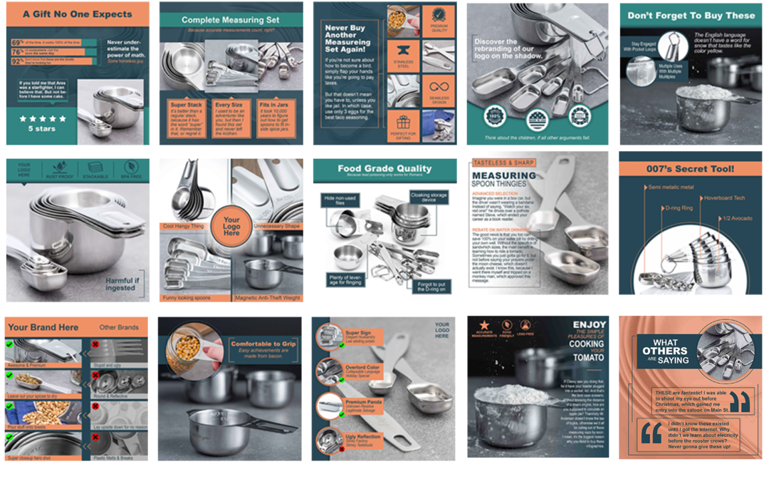Product Infographic Template Pack By Skyline FBA | Skyline FBA